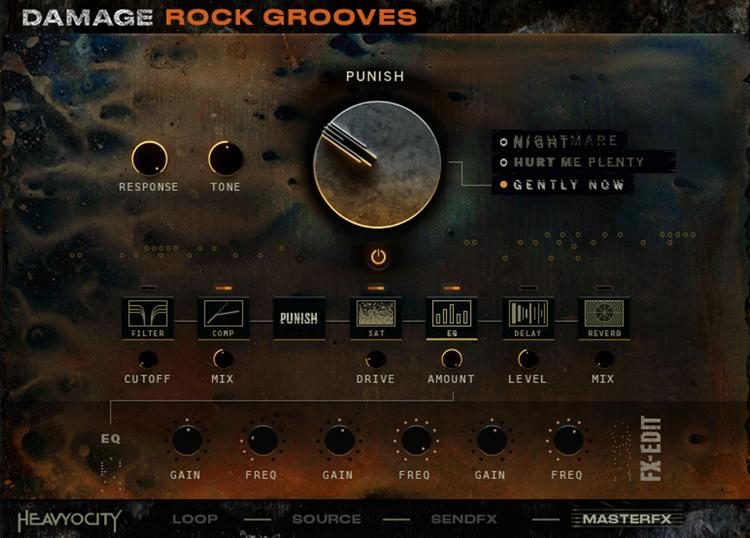 Heavyocity Damage Rock Grooves Virtual Instrument | Sweetwater