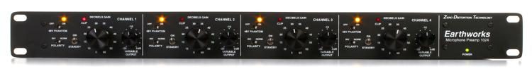 Earthworks 1024 4-channel Microphone Preamp | Sweetwater