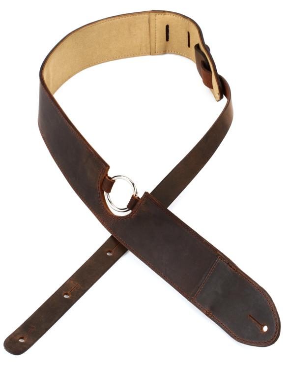 LM Products The Ring Guitar Strap - Brown | Sweetwater