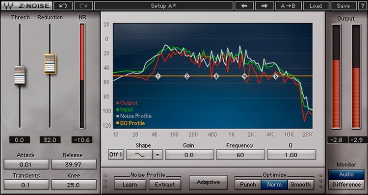 Waves Z-Noise Plug-in for Academic Institutions - Native | Sweetwater