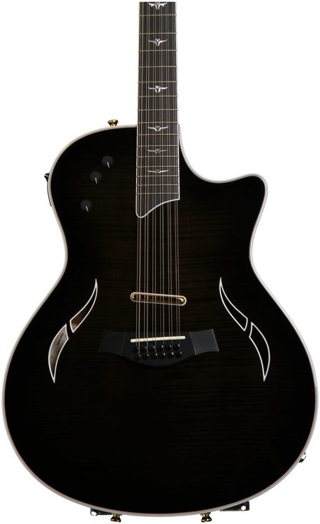 Taylor T5 Custom 12-string Maple - Trans Black | Sweetwater