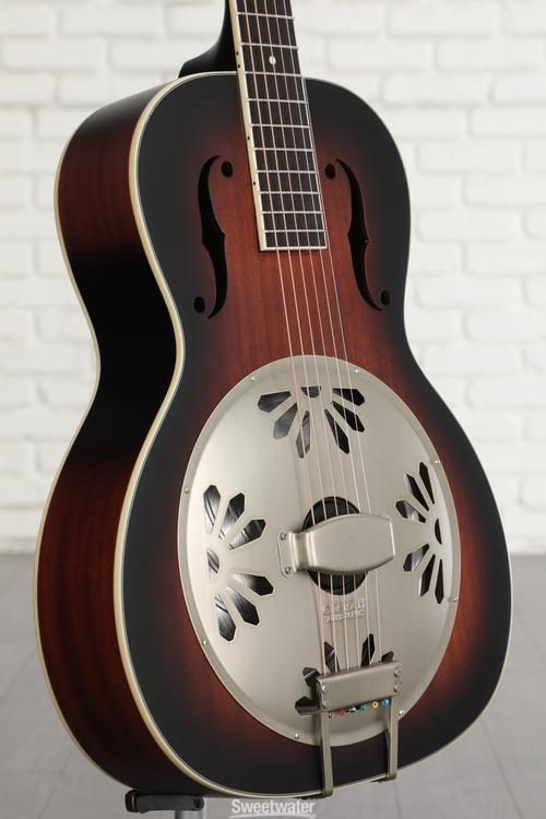 Gretsch G9241 Alligator Mahogany Round Neck Acoustic Electric Resonator ...