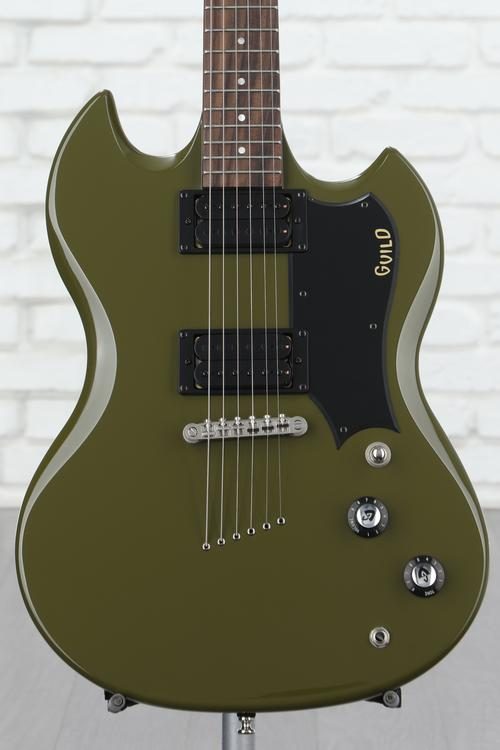 Guild Polara Electric Guitar - Phantom Green | Sweetwater