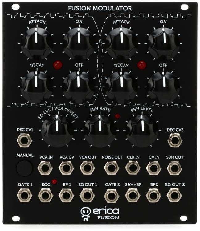 Erica Synths Fusion Modulator Analogue Modulation Source Eurorack Module | Sweetwater