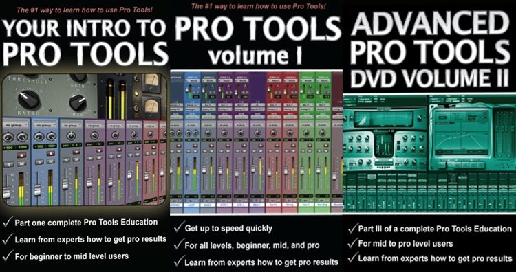 Secrets of the Pros Pro Tools Bundle - Intro through Advanced Bundle ...