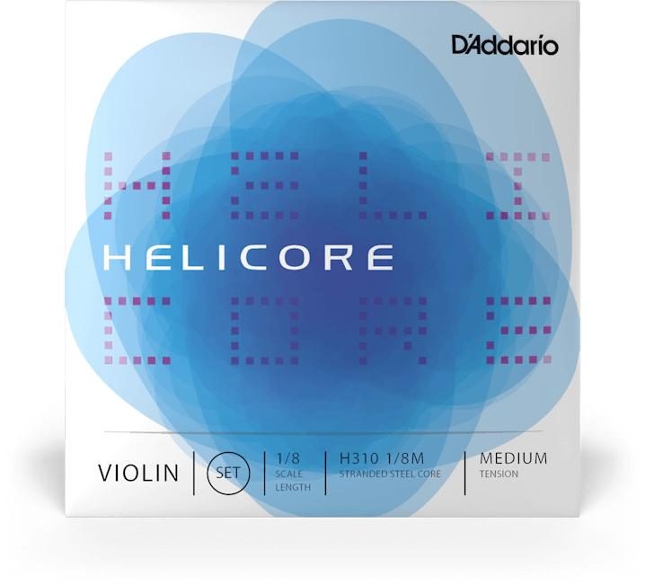 D'Addario H314 1/8M Helicore Violin G String - 1/8 Size - Medium ...