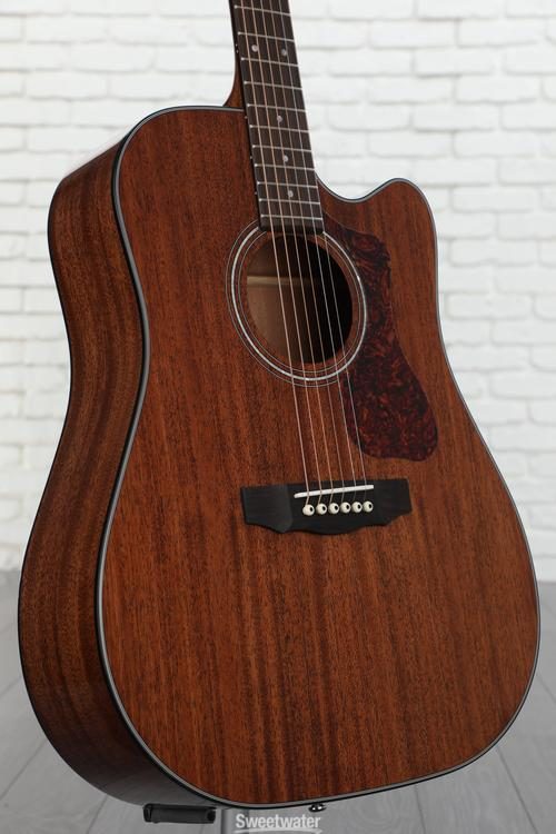 Guild D-120CE Acoustic-Electric Guitar - Natural | Sweetwater