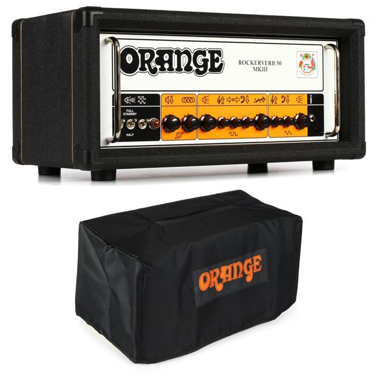 Orange Rockerverb 50 MKIII - 50-watt 2-channel Tube Head with Cover ...