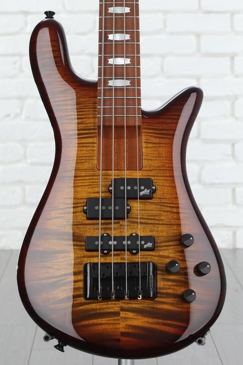 Spector EuroBolt 4 Bass Guitar - Tobacco Sunburst Gloss | Sweetwater