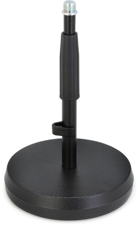 K&M 233 Table/Floor Microphone Stand - Short Height | Sweetwater