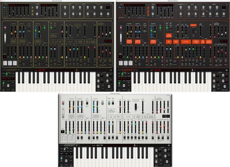 GForce Oddity3 Analog Synthesizer Virtual Instrument | Sweetwater GForce Oddity3 Analog Synthesizer Virtual Instrument | Sweetwater