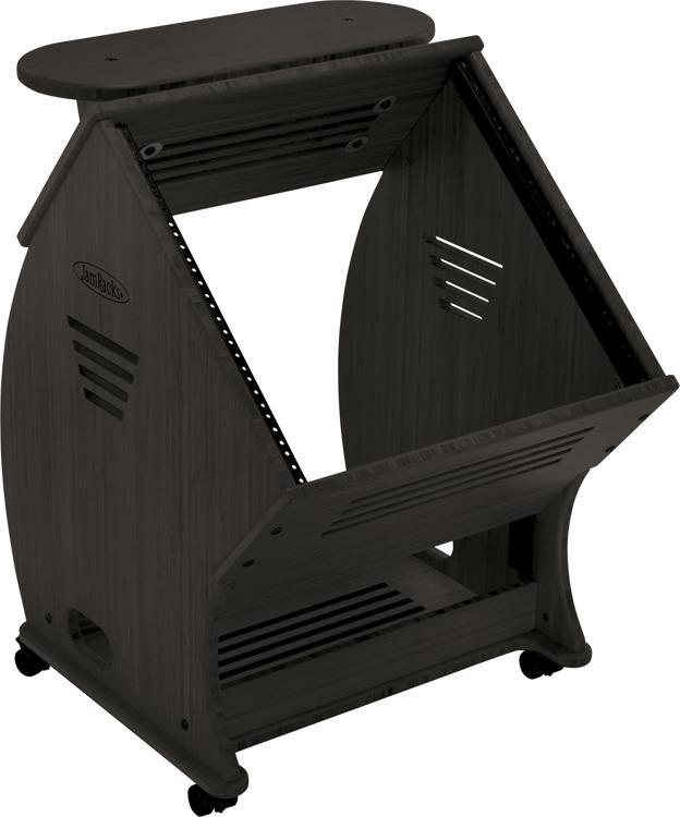 JamRacks 12 Pod Rack - Ebony Stain | Sweetwater