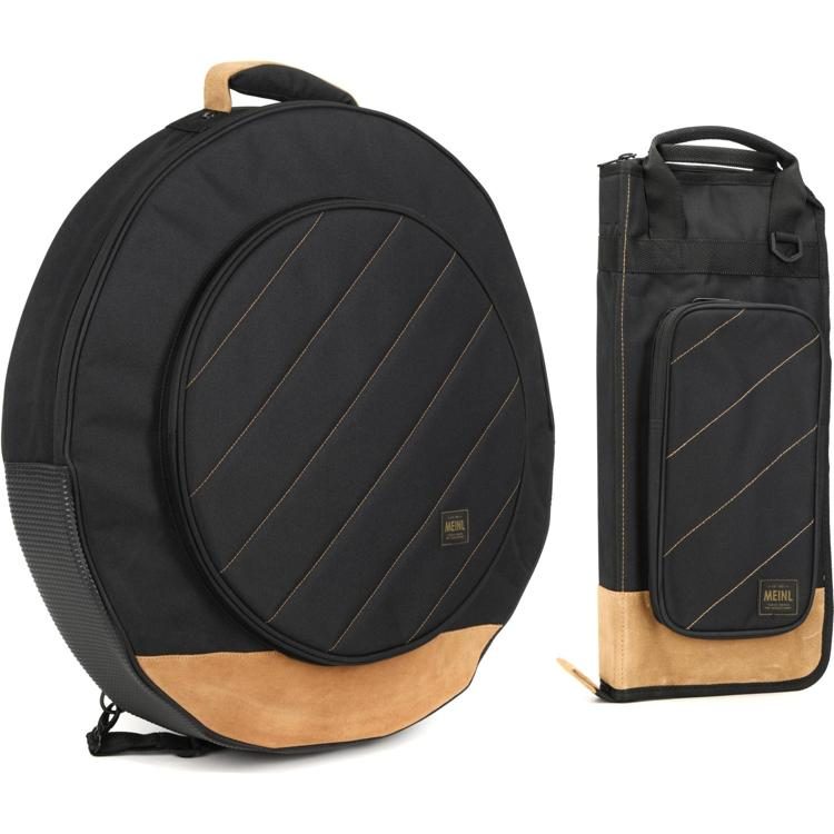 Meinl Cymbals Classic Woven 22-inch Cymbal Bag and Stick Bag - Black ...