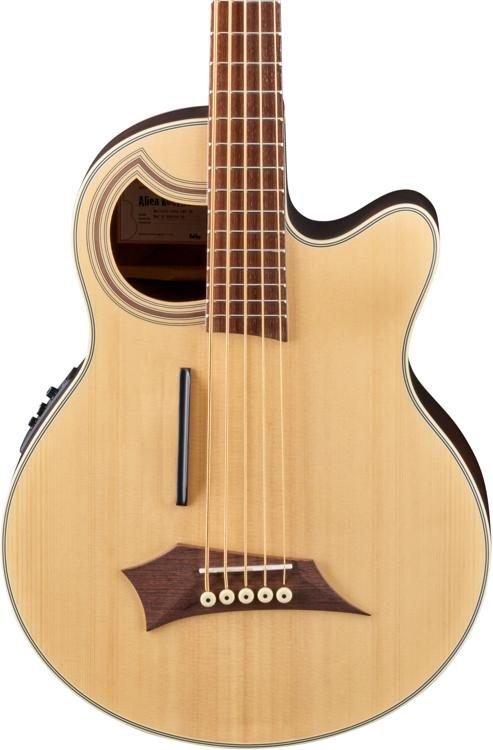 Warwick RockBass Alien Deluxe Hybrid Thinline 5-string Acoustic ...