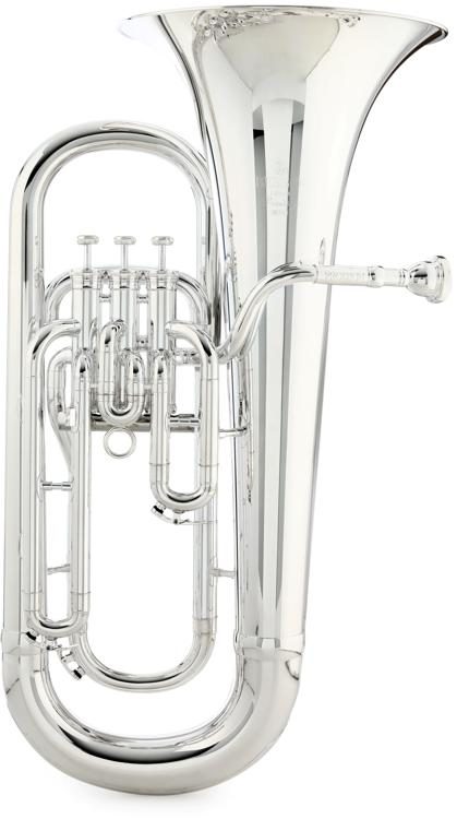 Besson BE162 Prodige Student Euphonium - 3 Valves, Silver-plated ...