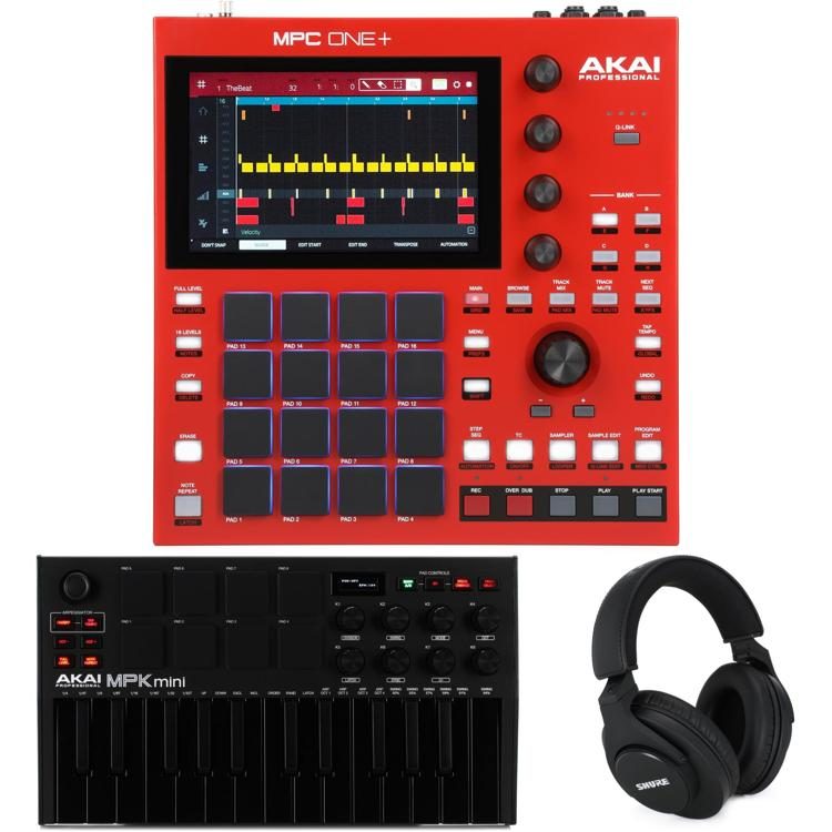 Akai Professional MPC One+ Standalone Sampler and Sequencer with Black ...