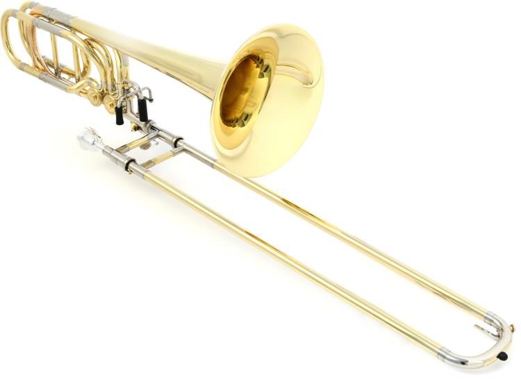 Yamaha YBL-835 Xeno Professional Bass Trombone - Clear Lacquer | Sweetwater