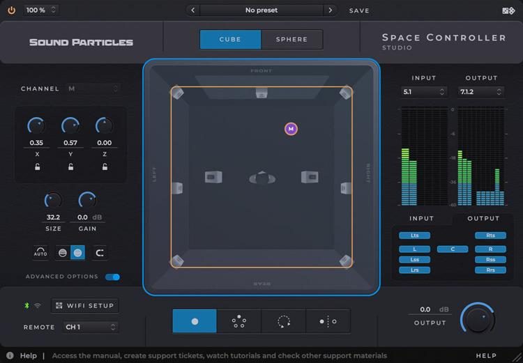 Sound Particles Space Controller Standard Plug-in | Sweetwater