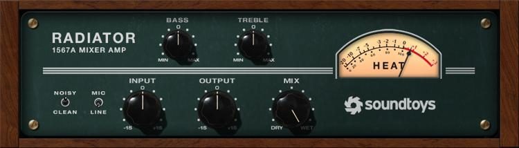 Soundtoys Radiator Tube Input Channel Plug-in | Sweetwater