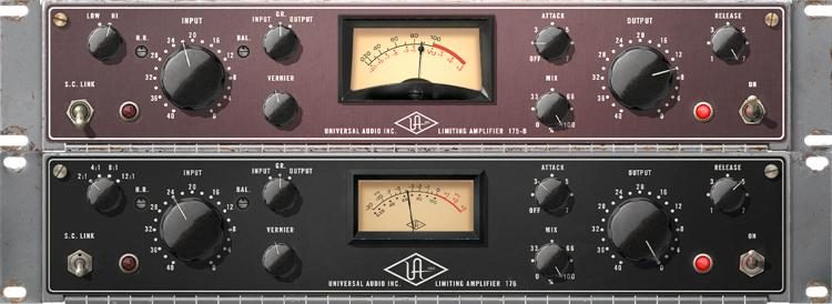 Universal Audio UAD 175B & 176 Tube Compressor Plug-in Collection ...