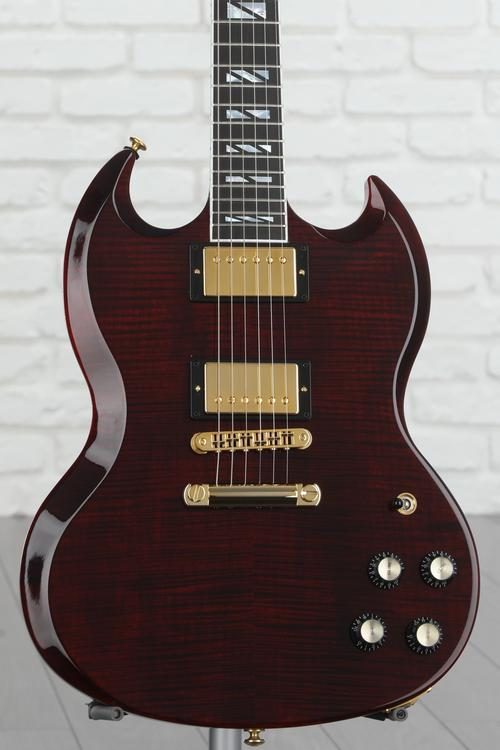 Gibson SG Supreme Electric Guitar - Wine Red | Sweetwater