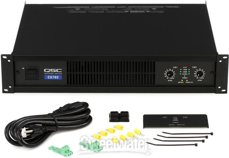 Qsc cx702 power amplifier