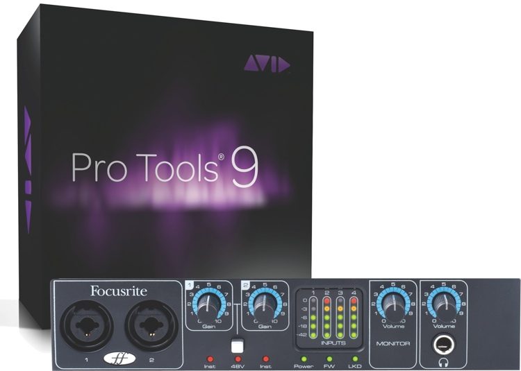 Focusrite Saffire Pro 24/Pro Tools 9 Bundle | Sweetwater