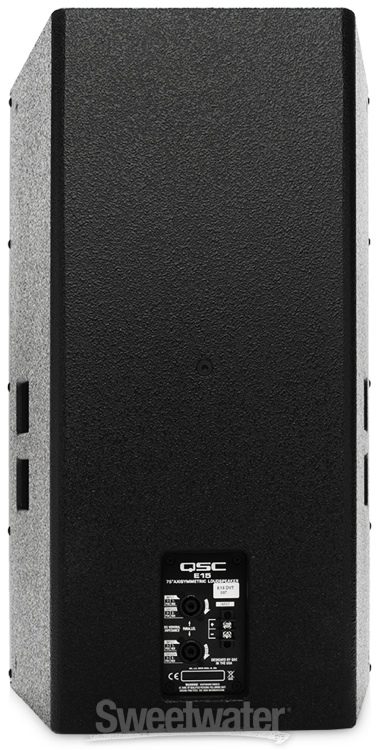 QSC E115 2000W 15 Inch Passive Speaker Sweetwater