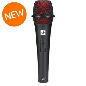 sE Electronics V2 Switch QTR Supercardioid Dynamic Handheld Microphone | Sweetwater