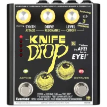 Review the Eventide Knife Drop Suboctave Fuzz Synth Pedal | Sweetwater
