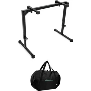K&M 18820 Omega Pro Keyboard Stand - Black | Sweetwater