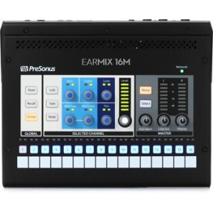 PreSonus EarMix 16M AVB Personal Monitor Mixer | Sweetwater