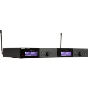Shure SLXD4Q+ Quad Wireless Receiver with SM58 Microphones - G57 Band | Sweetwater