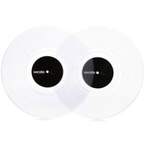 Serato 12 inch Control Vinyl Pair - Solid Black | Sweetwater
