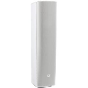 JBL CBT 1000-WH Adjustable Coverage Column Installation Speaker with Extension (Pair) - White ...