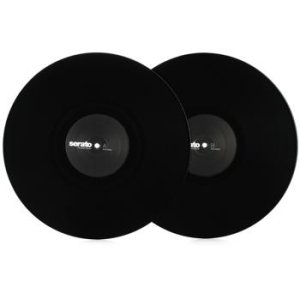 Serato 12 inch Control Vinyl - Black & Clear | Sweetwater