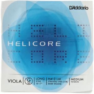 D'Addario H410 Helicore Viola String Set - Long Scale (16-17 inch ...