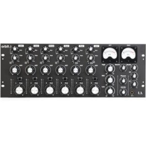 Union Audio Orbit.6 Rackmounted 6-channel Rotary DJ Mixer and EQ/Xfader - Black | Sweetwater