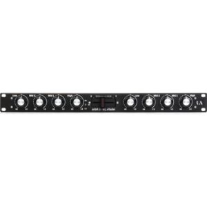 Union Audio Orbit.6 Rackmounted 6-channel Rotary DJ Mixer - Black | Sweetwater