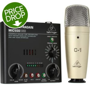 Behringer Voice Studio Recording Bundle | Sweetwater