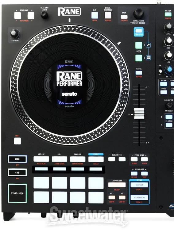 Rane Performer 4-channel Motorized DJ Controller | Sweetwater
