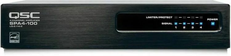 QSC SPA4-100 4-channel Power Amplifier | Sweetwater