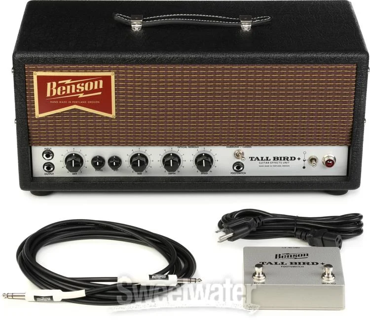 Benson Amps Tall Bird Plus Tube Spring Reverb and Tremolo Unit | Sweetwater