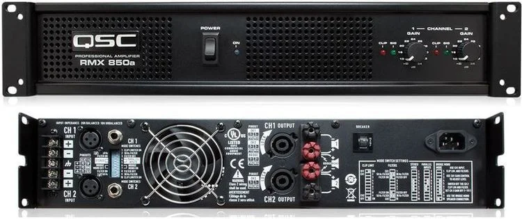 QSC RMX 850a Power Amplifier | Sweetwater