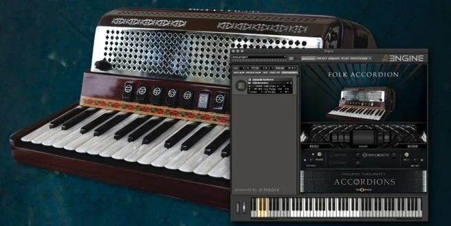Best Service Accordions 2 Single Folk Accordion Plug-in | Sweetwater