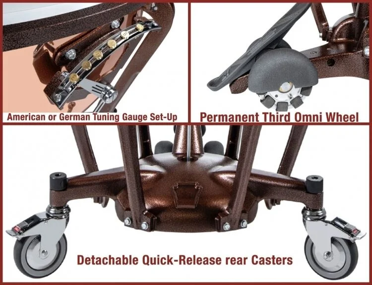 Ludwig Professional Hammered Copper Timpani Set - 23-/26-/29-/32-inch ...