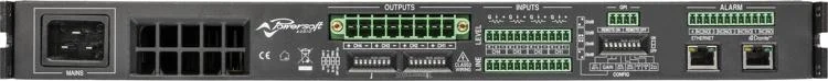 Powersoft Quattrocanali 2404 DSP+D 2,400-watt 4-channel Power Amplifier with Dante | Sweetwater