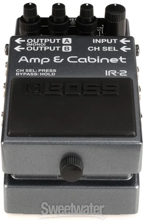 Boss IR-2 Amp and IR Cabinet Pedal | Sweetwater