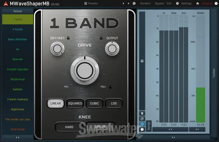 MeldaProduction MWaveShaperMB Distortion Plug-in | Sweetwater