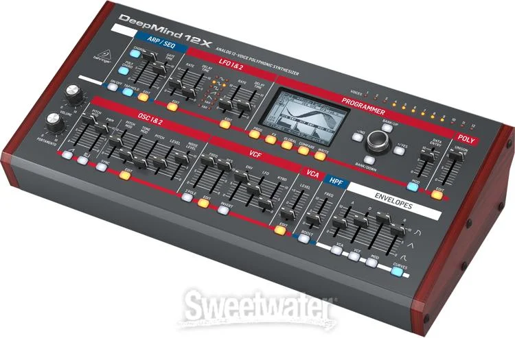 Behringer DeepMind 12XD Polyphonic Desktop Analog Synthesizer | Sweetwater